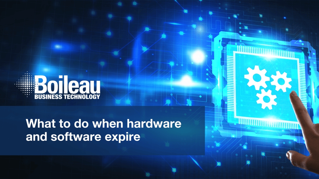 What to do when hardware and software expire